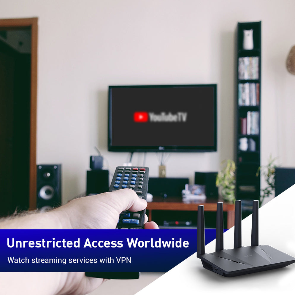 Flint (GL-AX1800) Wi-Fi 6 Home Secure Router with US plug — GL.iNet CA